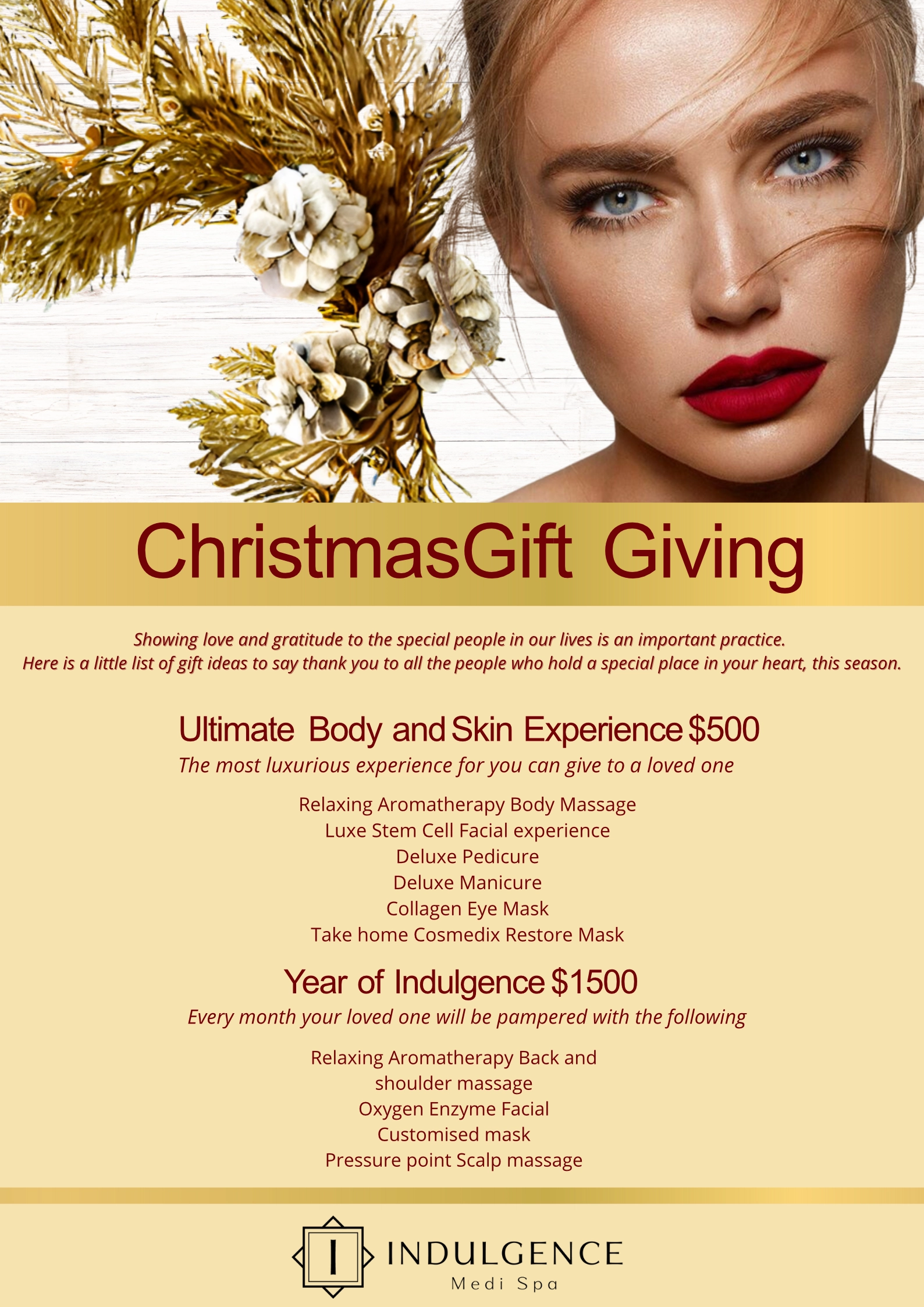 Special Offers - Indulgence